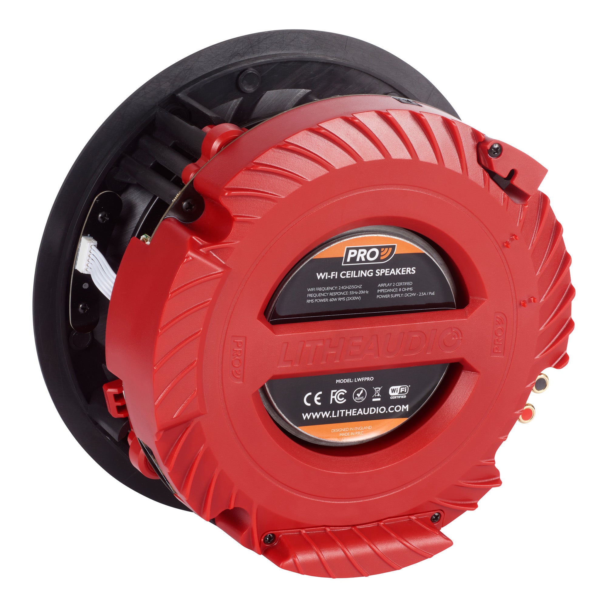 Lithe Audio Pro Series Wi-Fi Ceiling Speaker (Single) – Ultra Sound ...