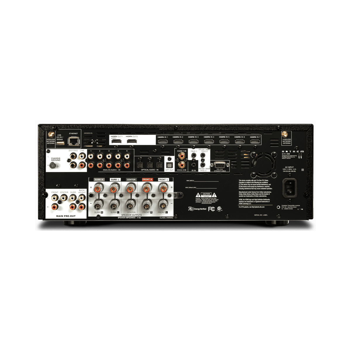 Anthem MRX 540 8K AV-Receiver – Ultra Sound & Vision