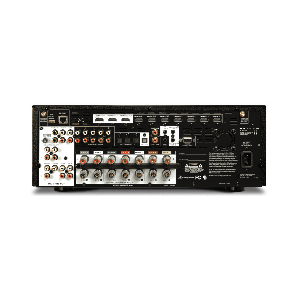 Anthem MRX 740 8K AV-Receiver – Ultra Sound & Vision